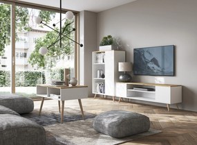 ADRK Furniture Regál FONZI 90x40 BS-FON-90-WC