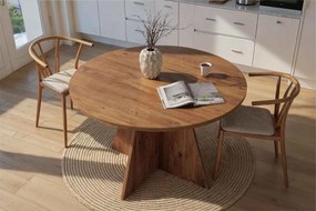 Designový jídelní stůl Kahedin 120 cm atlantská borovice