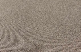 BALTA Metrážový koberec RE-TWEED 42 světle hnědý BARVA: Hnědá, ŠÍŘKA: 4 m, DRUH: smyčka