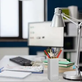 TFA 60.2041.15 CLOCCO DESK / Digitální budík / s teploměrem a držákem