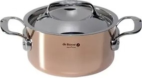De Buyer Prima Matera Hrnec s poklicí 16 cm měděná