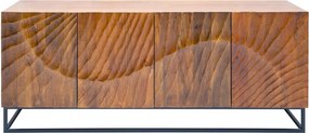 Designová komoda Shayla 177 cm přírodní mango