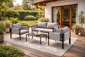 Zahradní odpočinková sestava RELAX šedá