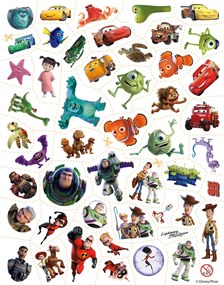 JIRI MODELS 100 tetování + omalovánky Disney pro kluky 7