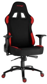 Herní židle NEOSEAT GAMER TEX černo-červená