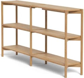 ACTONA Knihovna BRAIDWOOD dub 169x30 cm