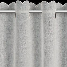 KRÁTKÁ ZÁCLONA NA POUTKÁCH ELSIE 145X70 CM KVĚTY