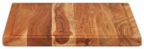 Prkénko na krájení 50 x 38 x 2,5 cm masivní akáciové dřevo - Default Title