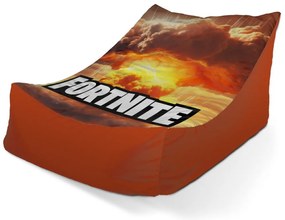 Sedací vak Lounge Fortnite exploze, oranžová