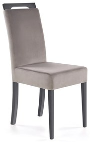 Jídelní židle Clarion IV, šedá / grafit