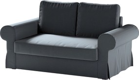Potah na pohovku IKEA Backabro 2-místná, rozkládací barva šedá látka sametová