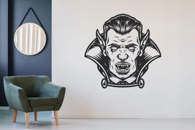 Lepy.cz Samolepka na zeď Dracula Velikost (šířka x výška): 50x49cm, Barevná varianta: Bílá