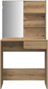 sada toaletního stolku dub artisan kompozitní dřevo 3329190