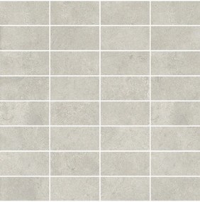 Stargres Dlažba Qubus White Mosaic Pásky 30x30 - 152185