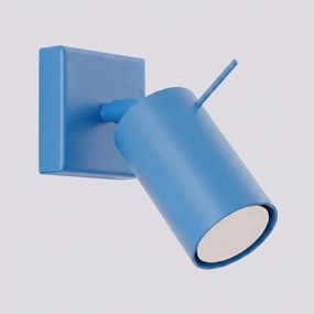 Sollux Lighting Nástěnné svítidlo RING azurové
