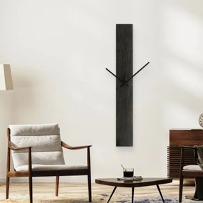 Elegantní dřevěné nástěnné hodiny černý I SENTOP MAS019-OSMO-3169