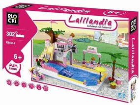 Blocki Lalilandia stavebnice Zábava u bazénu typ LEGO FRIENDS 302 dílů