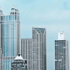 Malvis ® Tapeta Chicago panorama Vel. (šířka x výška): 288 x 200 cm