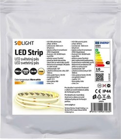 COB LED světelný pás WM616/7/8, 5 m, teplá bílá