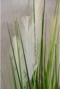 Umělá tráva PAMPAS, plast, výška 120 cm, zelená