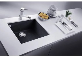 Sinks Cube 560 Granitový dřez bez odkapu, 56x50,5cm, metalblack, TLCU56050074