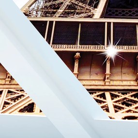 3D obraz pohled na Eiffelovu věž Velikost (šířka x výška): 150x100 cm