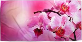 Sablio Ručník Květy orchideje - 30x50 cm