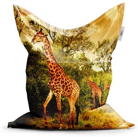 Sablio Sedací vak Classic Žirafy - 200x140 cm