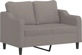 2dílná sedací souprava s polštáři taupe textil 3201857