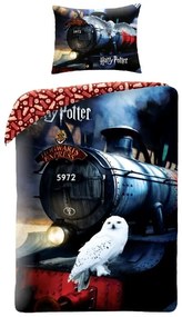 HALANTEX Povlečení Harry Potter Express Bavlna, 140/200, 70/90 cm