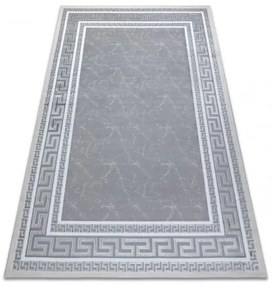 Dywany Luszczow Kusový koberec GLOSS 2813 27, rám, řecký šedá Rozměr koberce: 70 x 200 cm