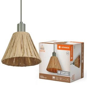 Ledvance - Lustr na lanku DECOR RAFFIA 1xE27/15W/230V rafie