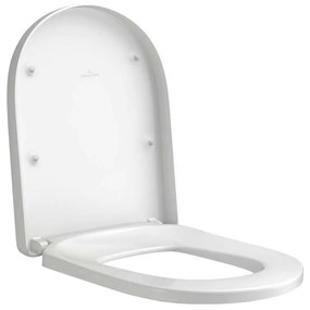 Villeroy & Boch O.novo - WC sedátko, SoftClosing, QuickRelease, alpská bílá 8M36S101