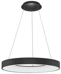LED lustr Rando Thin 60 3000K černé