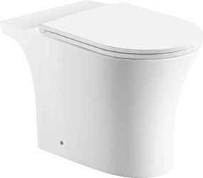 Aqualine Vito - WC kombi mísa, vario odpad, Rimless, bílá PB105-111