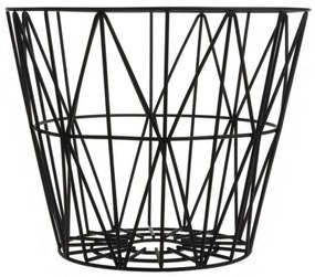 Ferm Living Koš Wire Basket medium, black