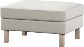 Potah na podnožku IKEA Karlstad barva šedá látka sametová