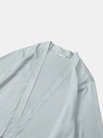 Sinsay - Jednobarevný kimono župan - sříbrná