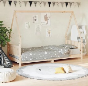 vidaXL Dětská postel 80 x 200 cm masivní borové dřevo [834496] Barva: Přírodní