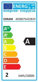 LED žárovka do lednice E14 OSRAM 1,6W (5W) teplá bílá (2400K)