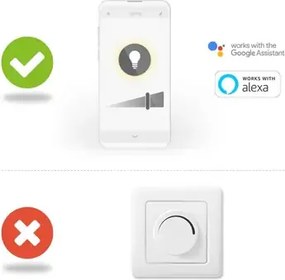 Nedis SmartLife LED Spot / Wi-Fi / GU10 / 400 lm / 5 W