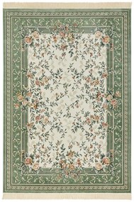 Hanse Home, Kusový koberec Naveh 104369 Green, 160x230, zelená, obývací pokoj