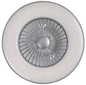 Rabalux - LED Stmívatelné stropní svítidlo s ventilátorem LED/40W/230V + DO