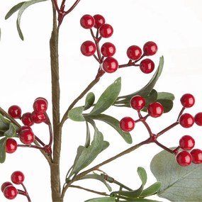 WINTERGREEN Větvička eukalyptová s bobulkami 70 cm