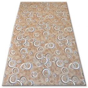 Kusový koberec DROPS 033 béžový Rozměr: 100x300 cm
