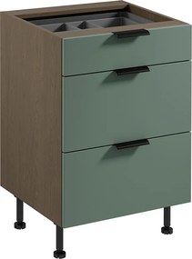Kuchyňská linka SORENTO bg | 330 cm | baltic/zelená