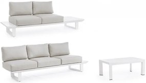 BIZZOTTO Zahradní rohová sestava KONNOR bílá 0662757