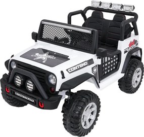 Elektrické autíčko Jeep BEAST 4x4 bílé