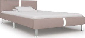 vidaXL Rám postele umělá kůže 90 x 200 cm [280826] Barva: cappuccino