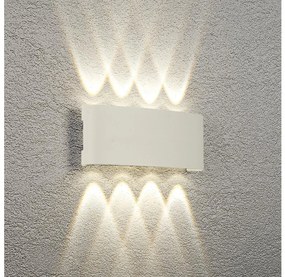 Brilagi - LED Venkovní nástěnné svítidlo FLAREBOX LED/8W/230V bílá IP65
